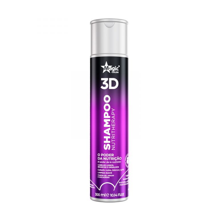 Shampoo 3D Nutrición – 300ml | Magic Profissional